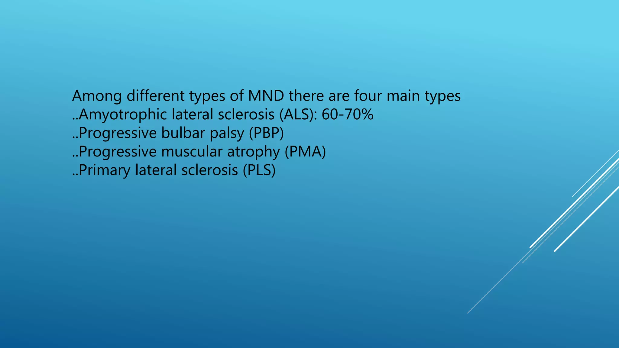 Motor neuron disease | PPTX