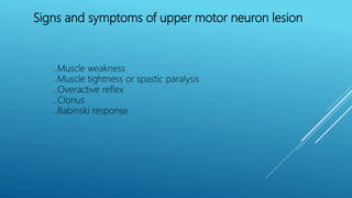 Motor neuron disease | PPTX