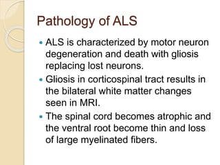 Motor Neuron Disease and PT Mx | PPTX