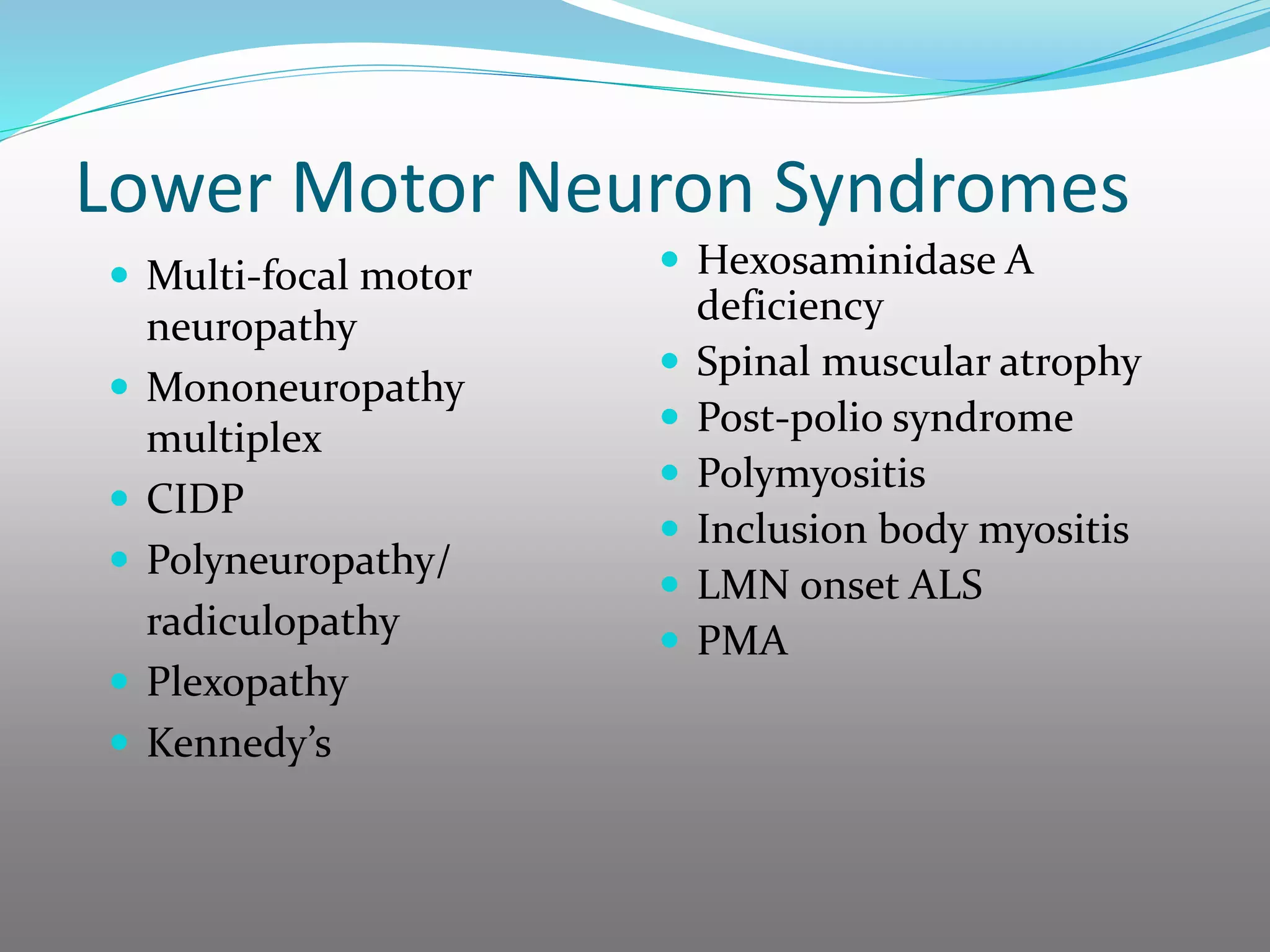 Motor neuron disease - Etiology, Pathogenesis, Clinical Features ...