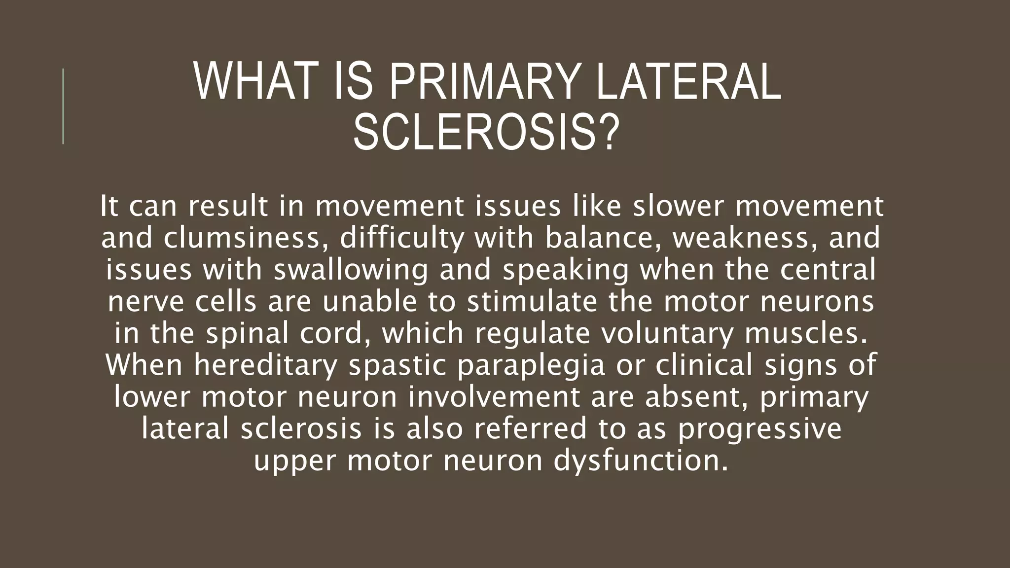 Motor neuron disease | PPTX