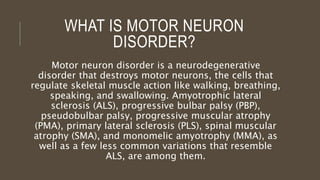 Motor neuron disease | PPT