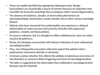 MOTOR NEURON DISEASE presentation- publish | PPT