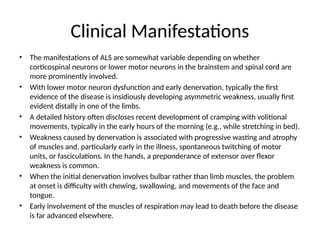 MOTOR NEURON DISEASE presentation- publish | PPT