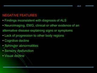 MOTOR NEURON DISEASE ALS.ppt Physiothera | PPT