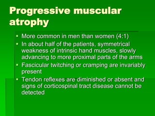 MOTOR NEURON DISEASES | PPT