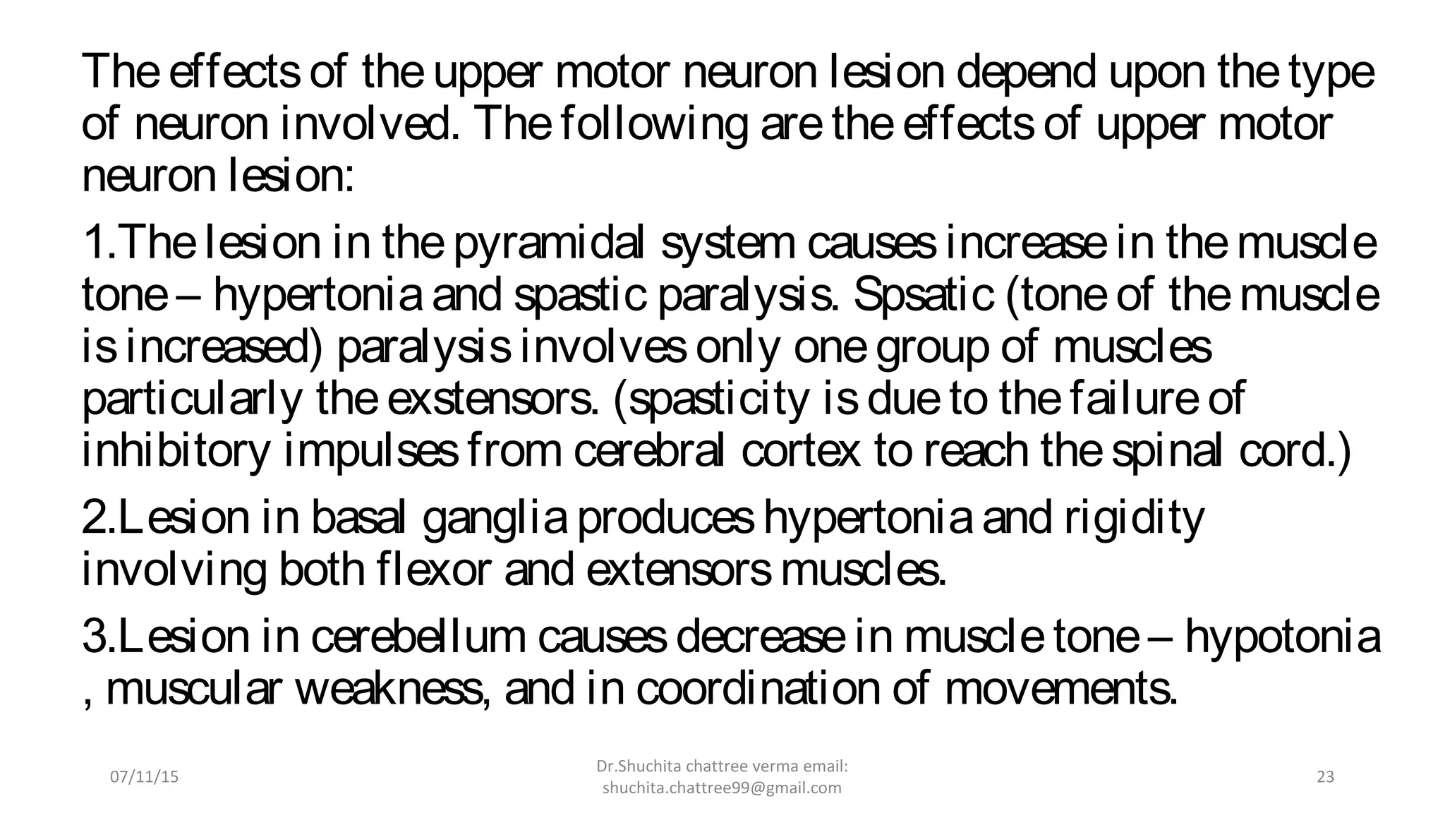 Motor neuron lesions and Homoeopathy medical science | PPS