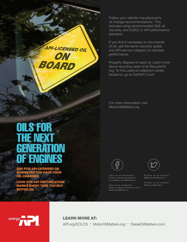 Motor oil guide 2020 | PDF