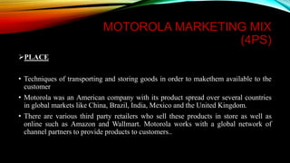 Motorola Marketing Startegies | PPTX