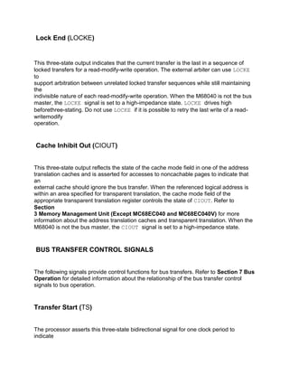 Motorola Mc68040 Microprocessor ::: | PDF