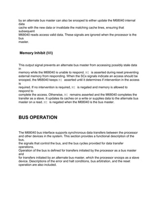 Motorola Mc68040 Microprocessor ::: | PDF