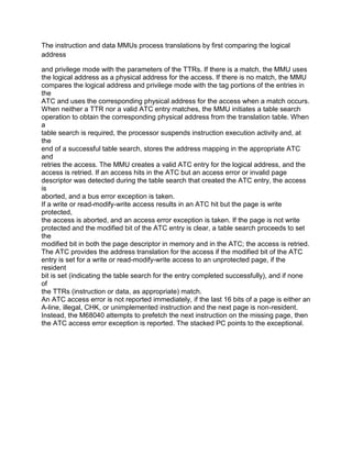 Motorola Mc68040 Microprocessor ::: | PDF