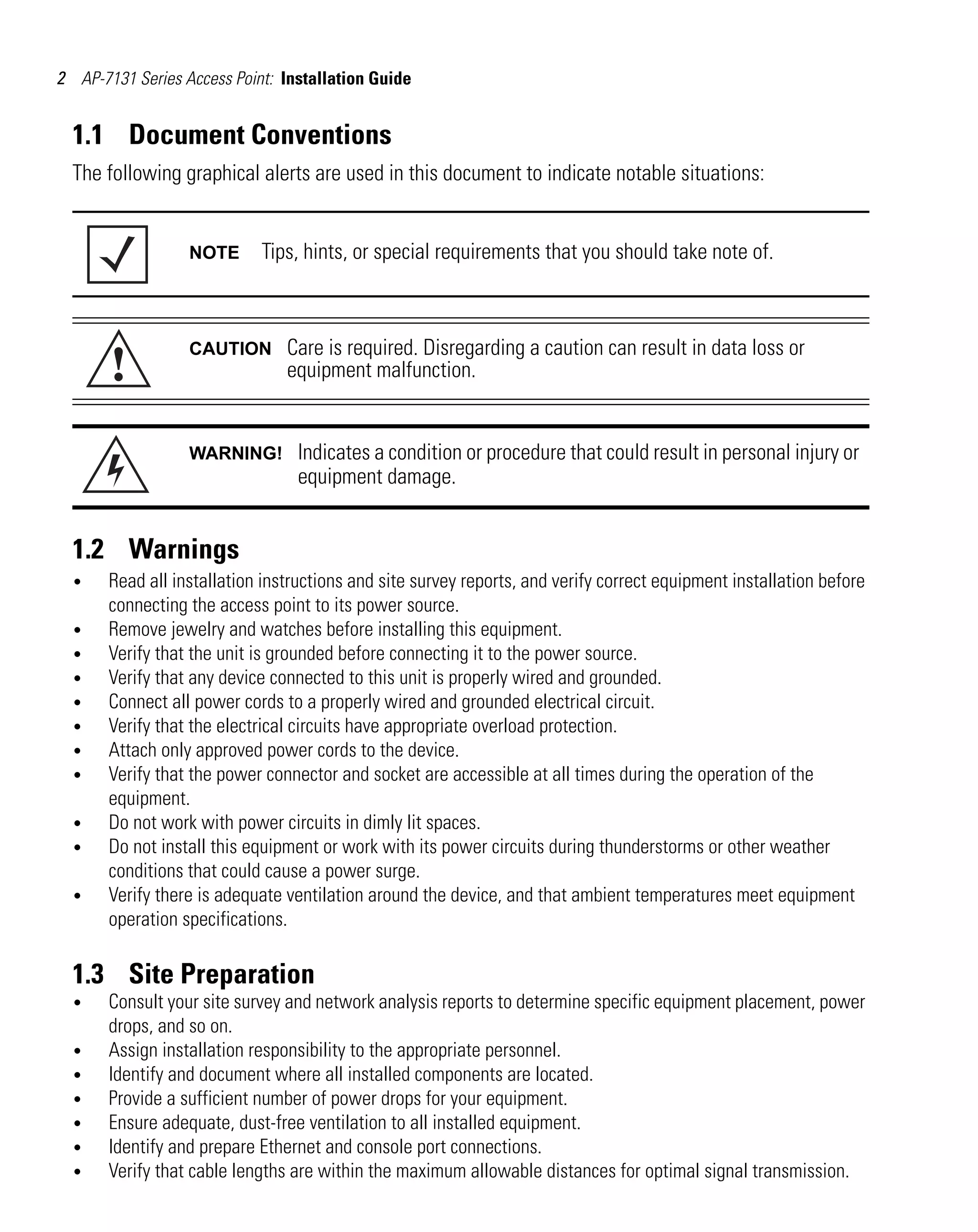 Motorola ap 7131 series access point installation guide | PDF