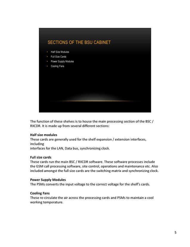 Motorola BSC Overview | PDF