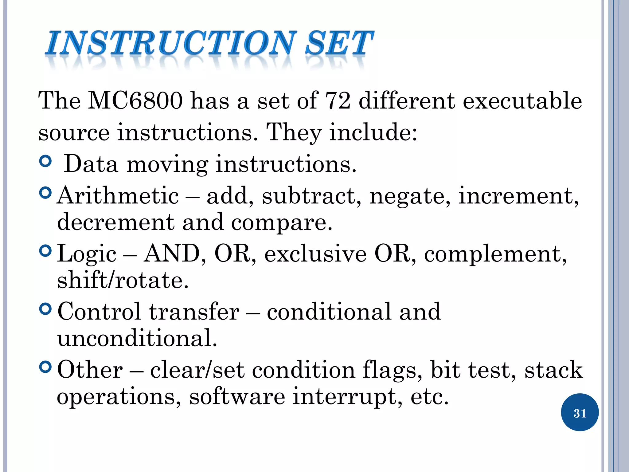 Motorola microprocessor | PPT