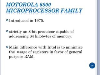 Motorola microprocessor | PPT