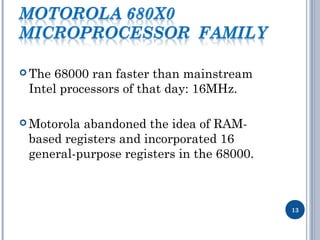 Motorola microprocessor | PPT