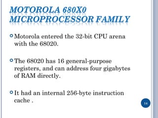 Motorola microprocessor | PPT