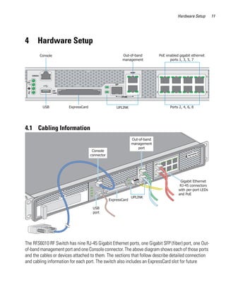 Motorola rfs6000 series rf switch installation guide | PDF