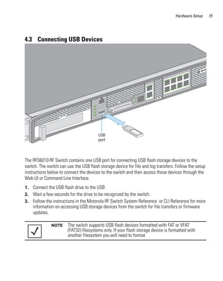 Motorola rfs6000 series rf switch installation guide | PDF