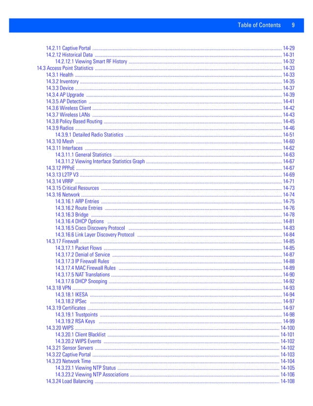 Motorola solutions wing 5.3 wireless controller system reference guide (part no. 72 e 159609-01 ...