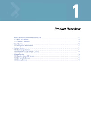 Motorola ws2000 wireless switch system reference guide | PDF