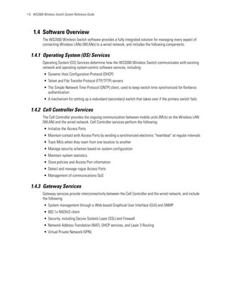 Motorola ws2000 wireless switch system reference guide | PDF