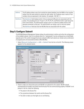 Motorola ws2000 wireless switch system reference guide | PDF