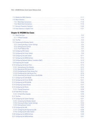 Motorola ws2000 wireless switch system reference guide | PDF