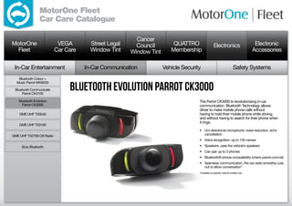 Motor One Fleet Catalogue | PDF