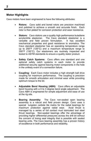 Motor operations manual | PDF