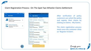 Motor OTS claim process two wheeler | PPTX