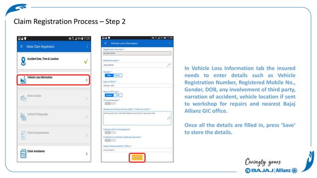Motor OTS claim process two wheeler | PPTX