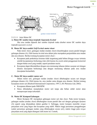 Motor penggerak listrik | PDF