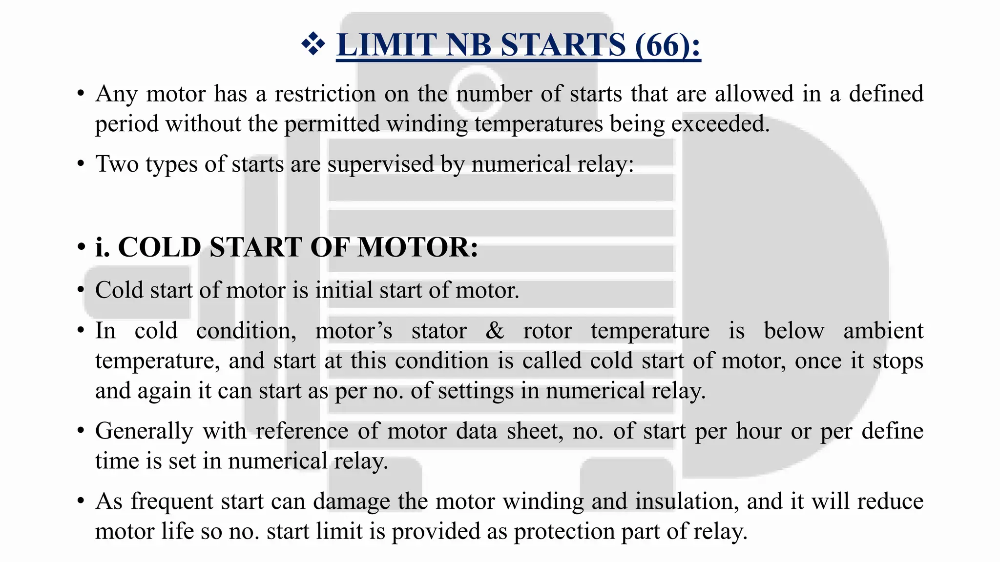 Electrical HT/LT Motor protection | PPTX