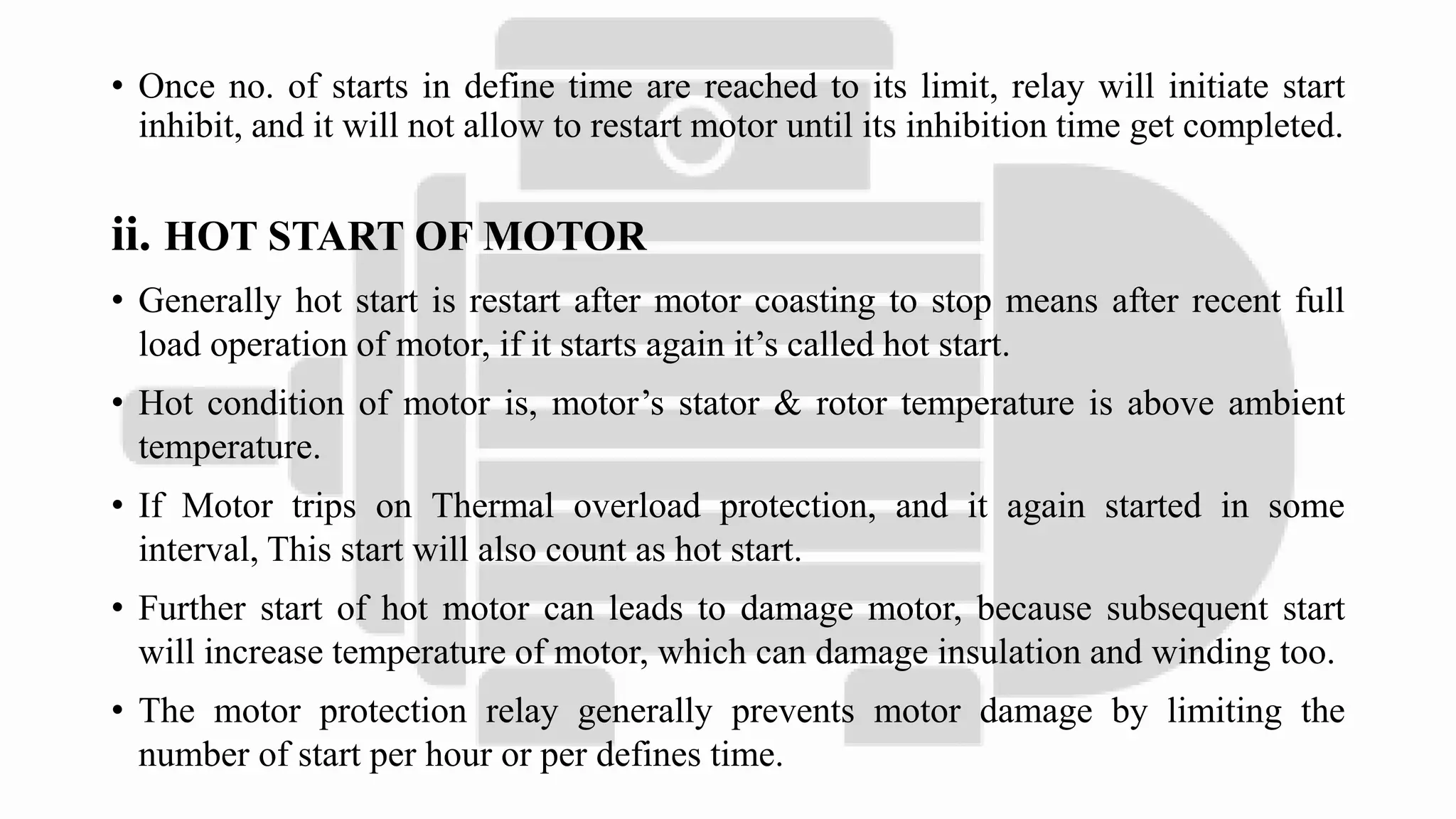 Electrical HT/LT Motor protection | PPTX