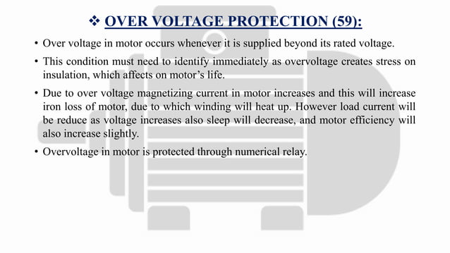 Electrical HT/LT Motor protection | PPTX | Physics | Science