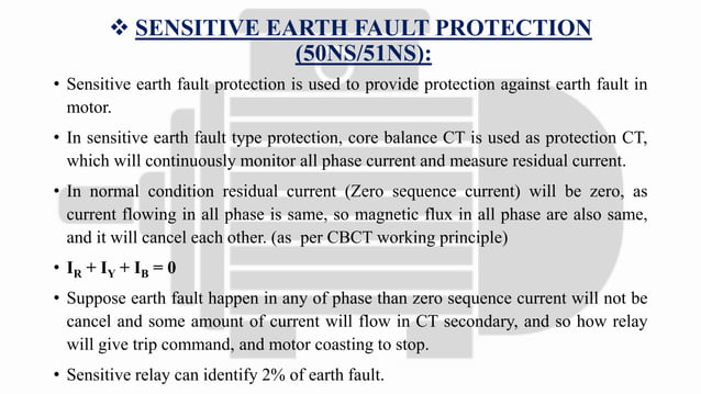 Electrical HT/LT Motor protection | PPTX | Physics | Science