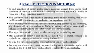 Electrical HT/LT Motor protection | PPTX