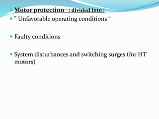MOTOR PROTECTION.pptx | Physics | Science