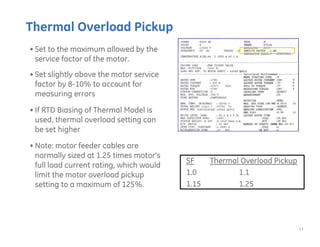 Motor protection principles | PDF