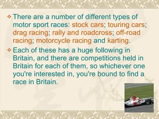 Motor racing2 opp | PPT | Racing Video Games | Video Game Genres