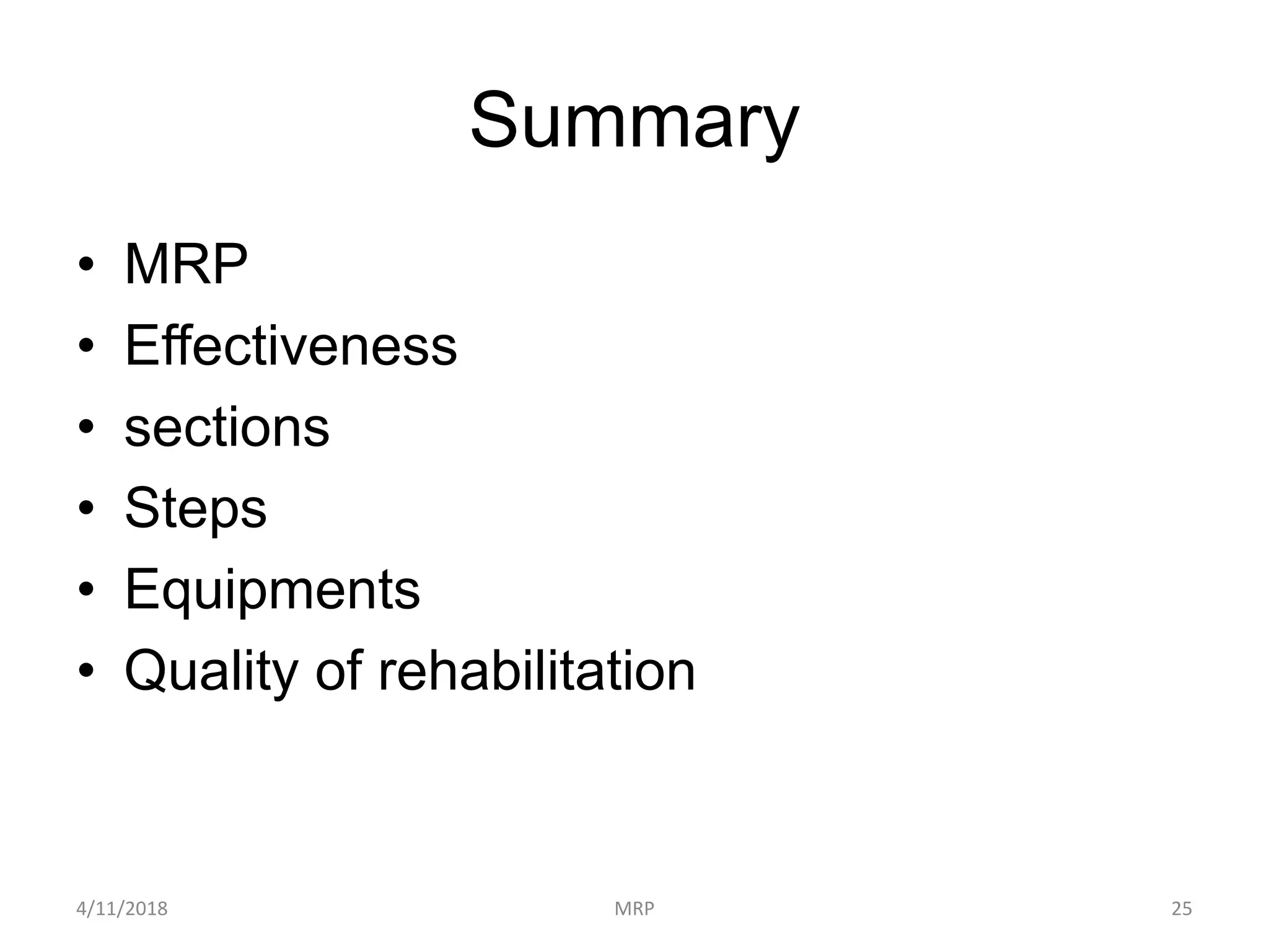 Motor relearning programme | PPTX