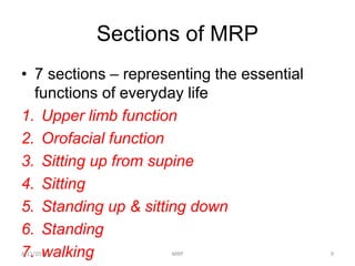 Motor relearning programme | PPTX