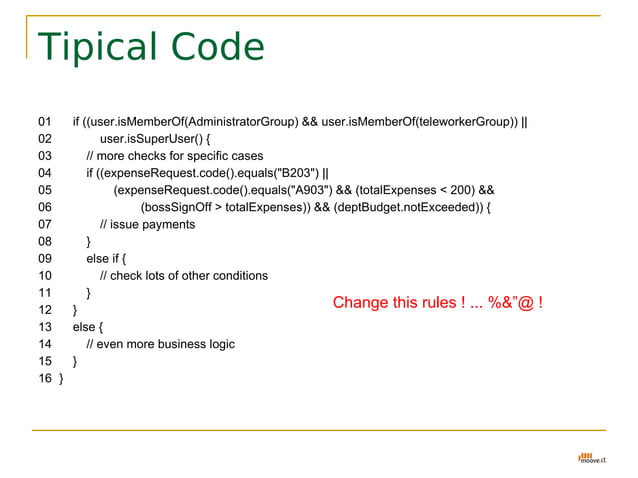 Rules Engine - java(Drools) & ruby(ruleby) | PPT