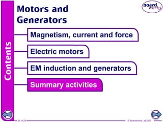 motors and generators in Science 10 Quarter 2 | PPT