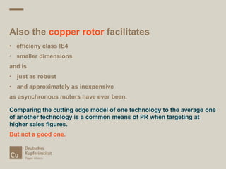 Electric Motors Efficiency Comparison | PPTX