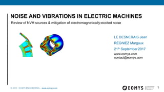 Noise and vibration of electric motors | PDF