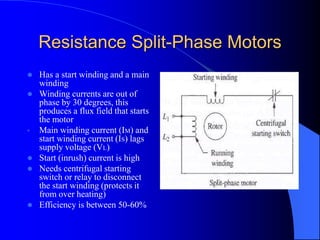 Motors and motor starters | PPT
