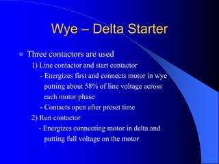 Motors and motor starters | PPT